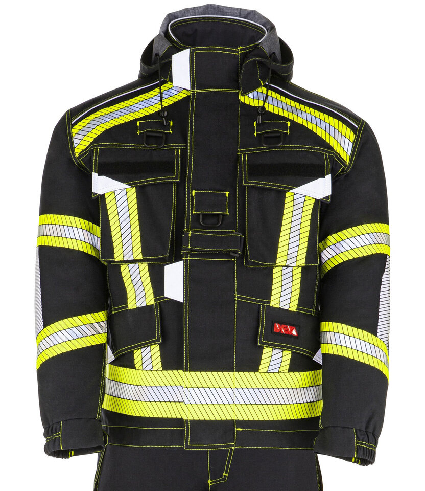 Veste de protection RESCUER THL + feux de forêt, bleu | Growag ...